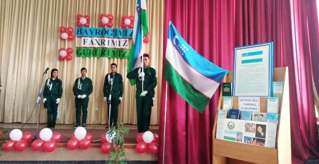 O’zbekiston Davlat bayrog’i qabul qilinganligining 28 yilligi ...